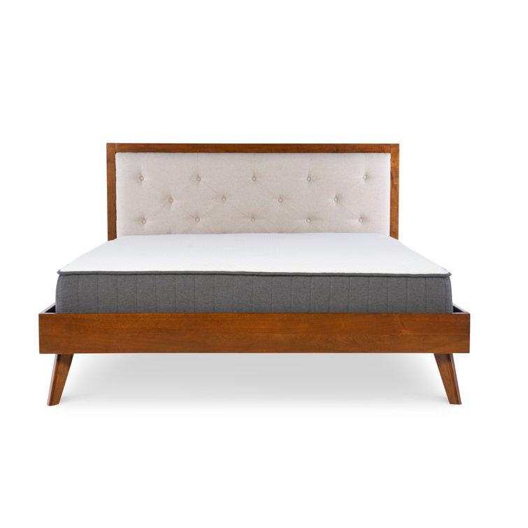 Save $270 • Rayford Tufted Low Profile Platform Bed